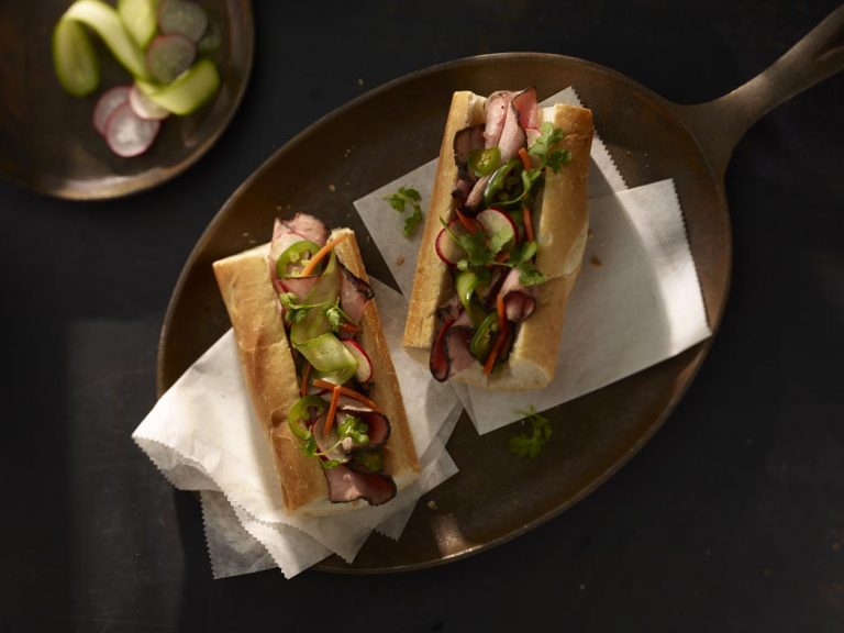 Roast Beef Bahn Mi - Alisons Pantry Delicious Living Blog