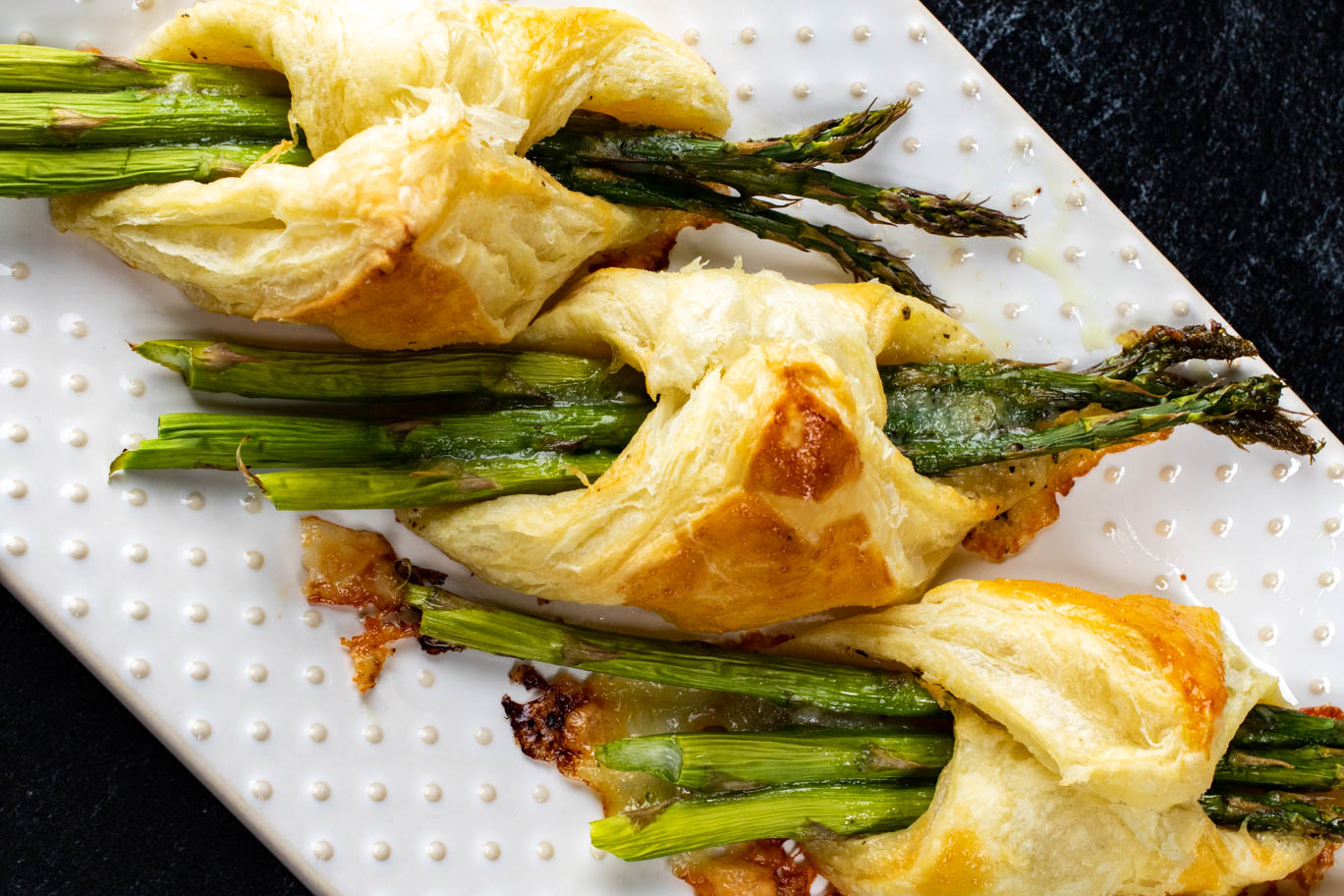 Puff Pastry Brie Asapargus Bundles - Alisons Pantry Delicious Living Blog